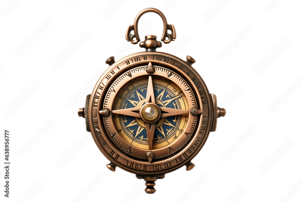 Compass on Transparent Background, PNG , Generative Ai Stock ...