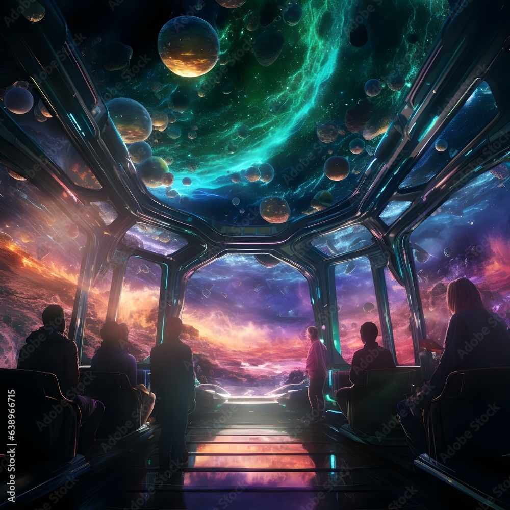 Explore the interior of a derelict nightclub filled with armed guards ...