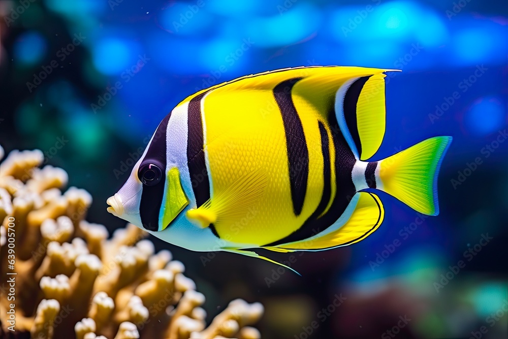 The Yellow Moorish Idol: A Tropical Fish from the Ocean Floor of a ...