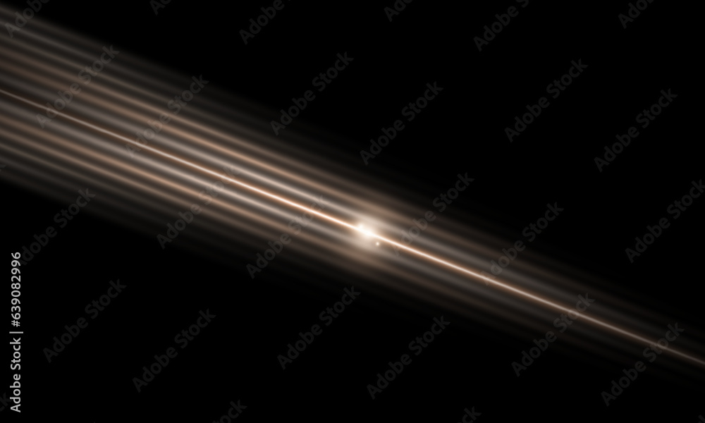 The light effect design. Vector blur in the light of radiance. Light ...