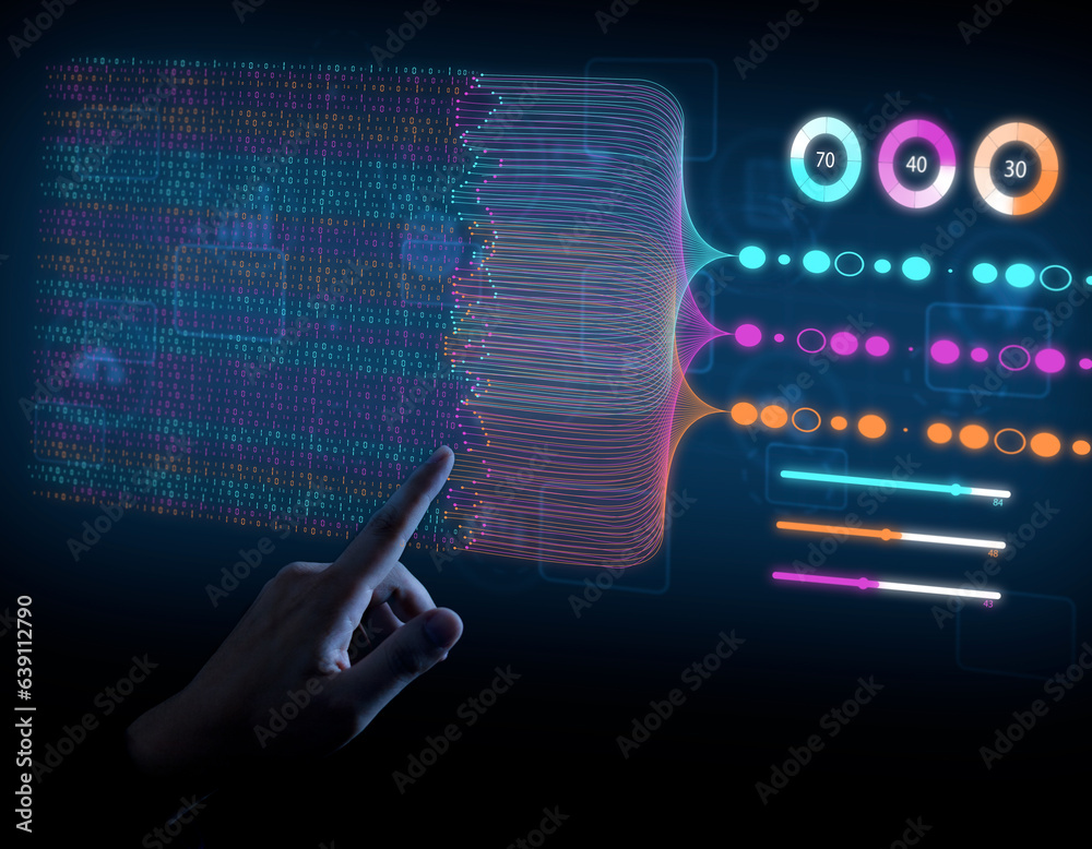 Foto de Business Analytics Finance Neural Network AI Big Data ... Foto de Business Analytics Finance Neural Network AI Big Data ...