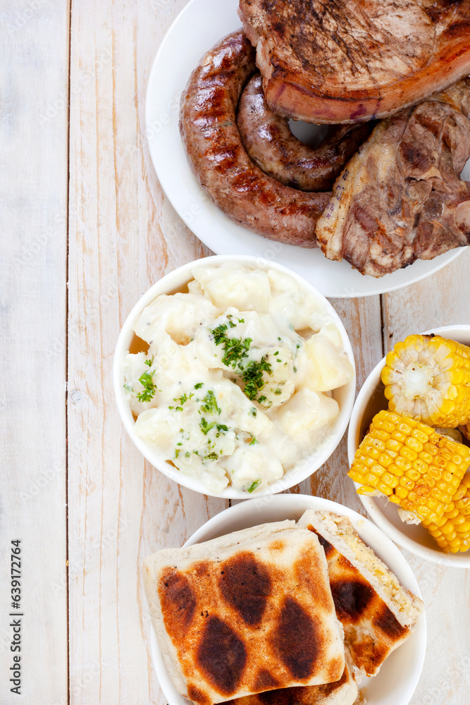 South African Braai Day or Heritage Day. Celebrating traditional braai ...