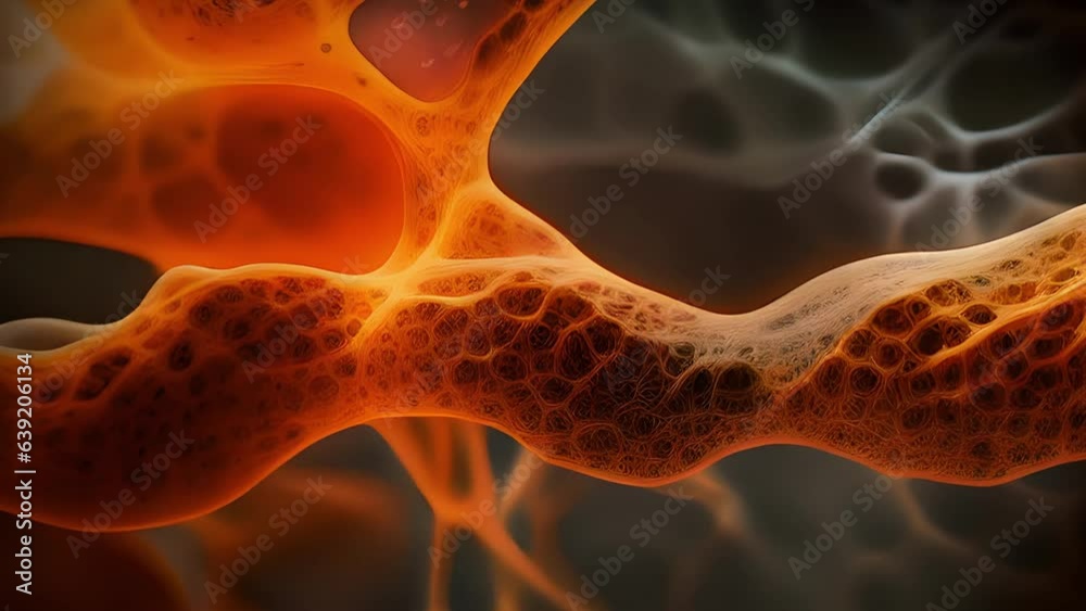 macro microscope video is of a eukaryotic cell with its cytoskeleton ...