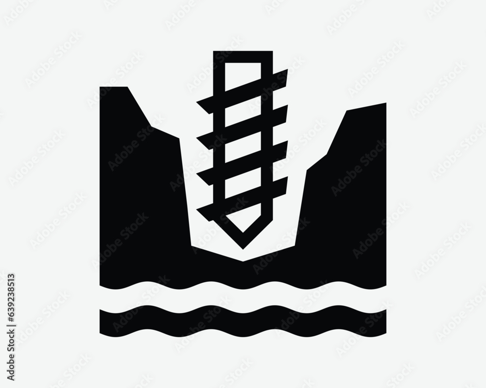 Drilling Icon Construction Well Drill Machine Mine Hole Mining Earth ...