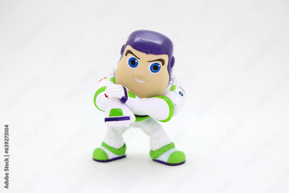 Buzz Lightyear toy doll character from the Pixar Toy Story movie ...