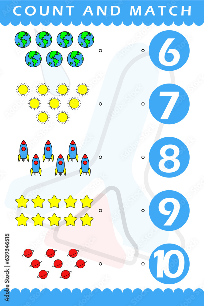 Printable Education game for preschool years and kindergarten kids ...