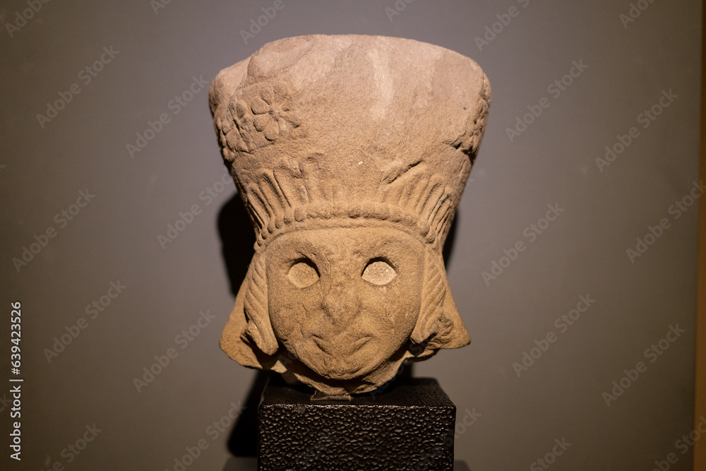 Cybele head in The Museum of Anatolian Civilizations (Anadolu ...