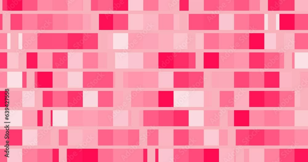 Animated multicolored pixel background. 4K resolution abstract pixel ...