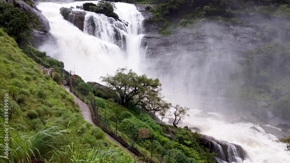 Video „Coorg, Karnataka, India-August 21 2023; A Mesmerizing Waterfall ...