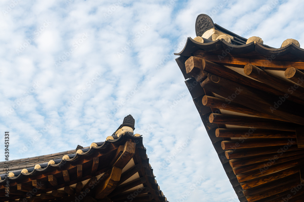 Photo & Art Print traditional hanok village in seoul, south korea, jon ...