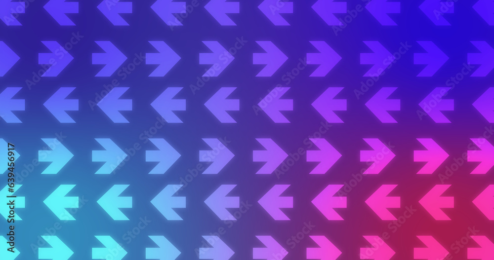 Imaginative unique arrows animating flashing motion graphic background ...