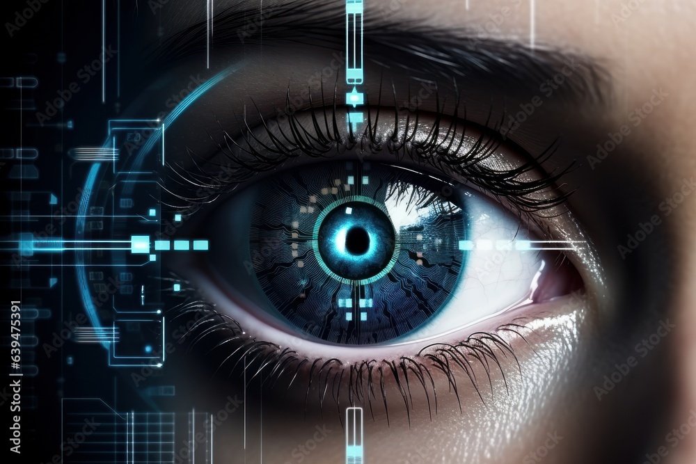 Futuristic Of Iris Recognition And Retina Scanning System With Digital