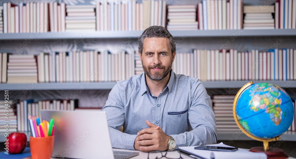 knowledge day. school education. knowledge and education. man teacher ...