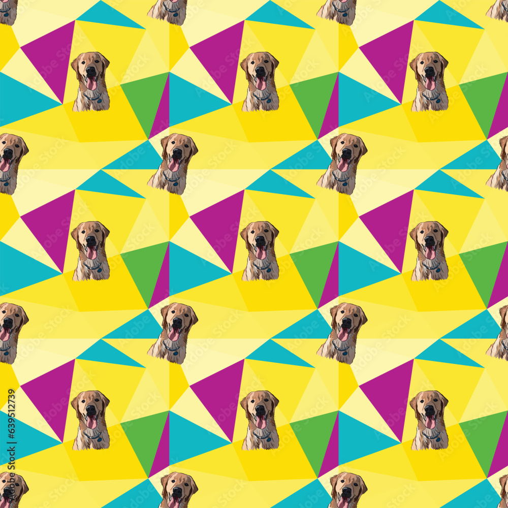 Golden retriever dog smiling face. Golden Retriever Peeking dog on a ...