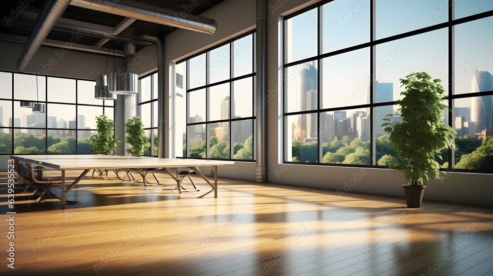 conference room, office room, office with windows, Zoom Virtual ...