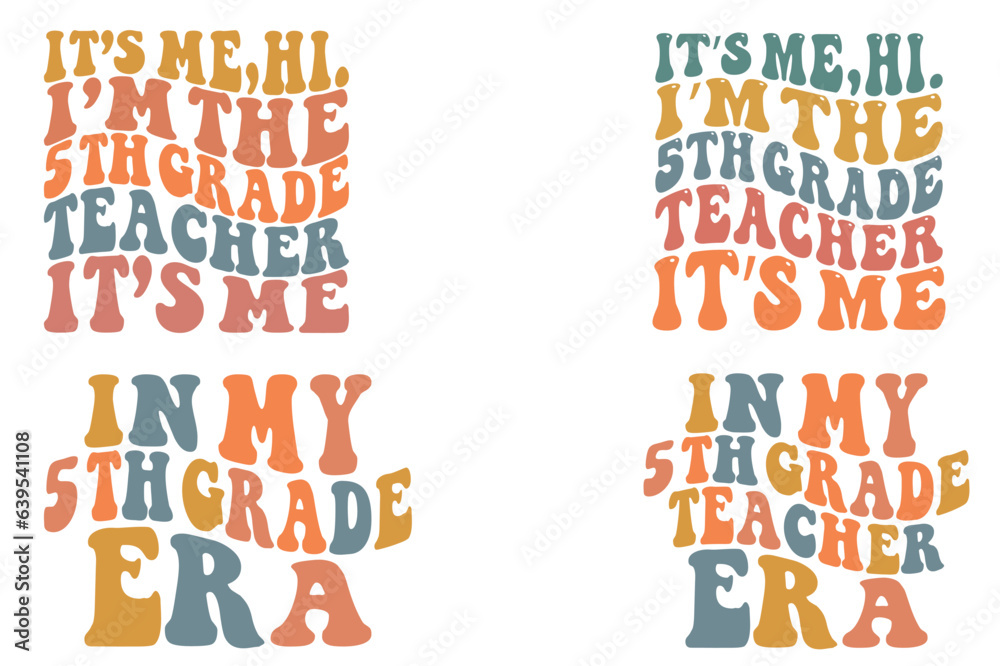 It’s Me Hi I’m the 5th grade teacher It’s Me, in my 5th grade era, in ...