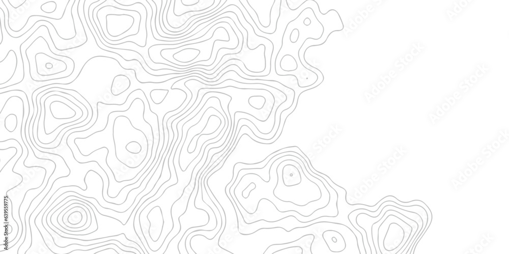 Black and white lines seamless Topographic map patterns, topography ...