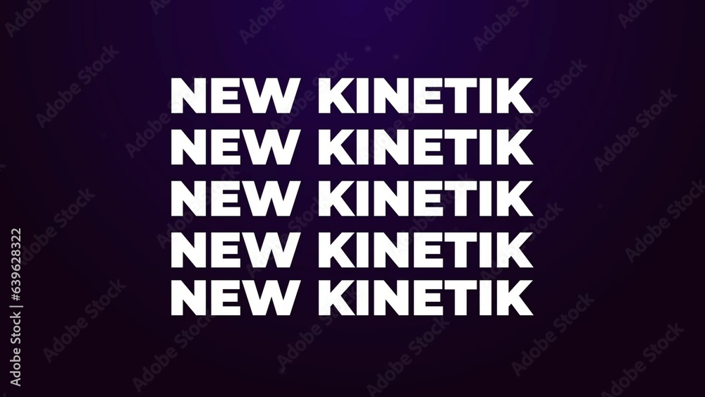 MoGRT Kinetic Rgb Typo Upload Stock Template | Adobe Stock