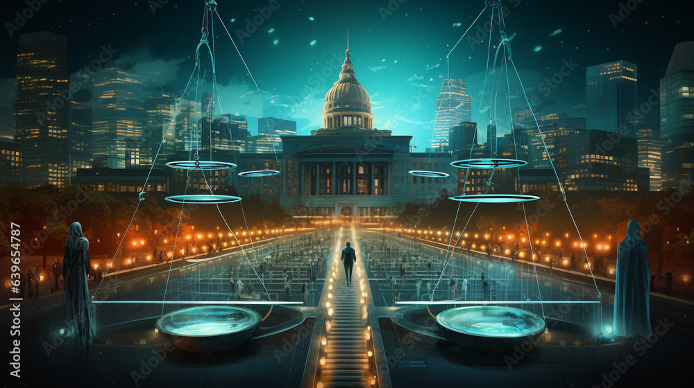 Ethical AI: Balancing Scales of Justice Against a Digital Courthouse ...