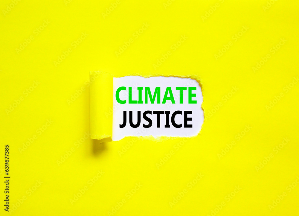 Climate justice symbol. Concept words Climate justice on beautiful ...