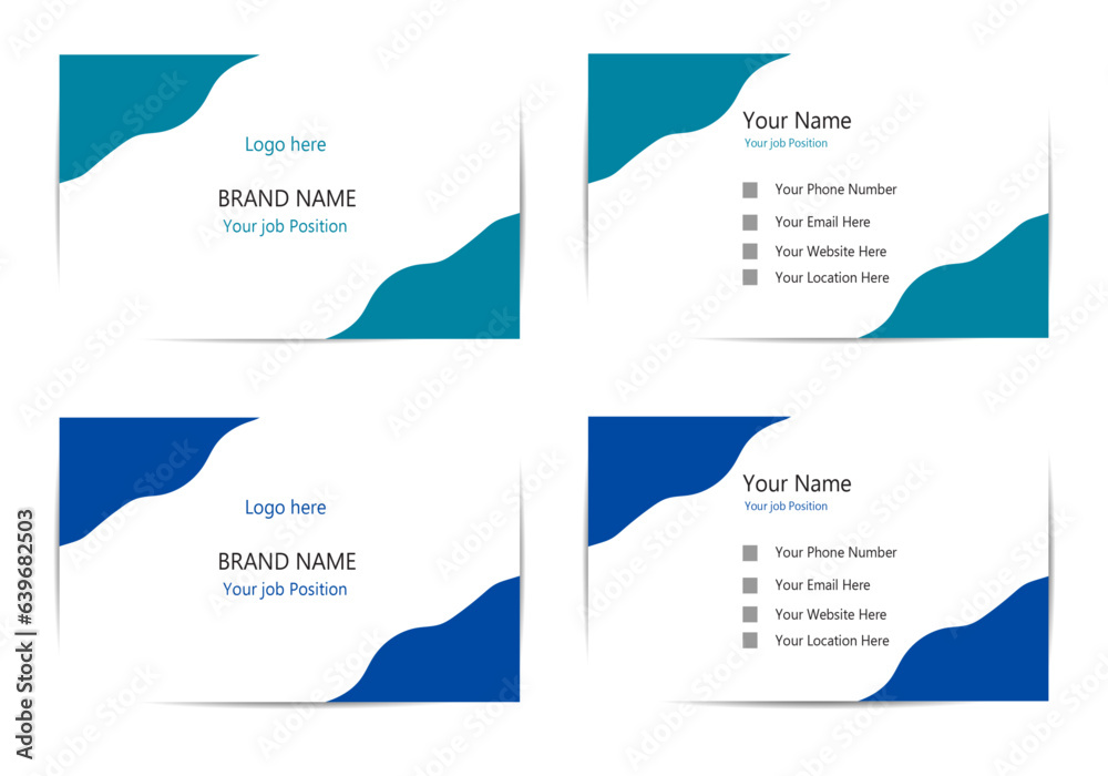 map of the world, map, business card set, map card set, set of template ...