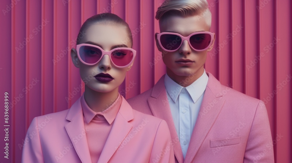 Models in the style of a bubble, in shades of pink. Modern and ...
