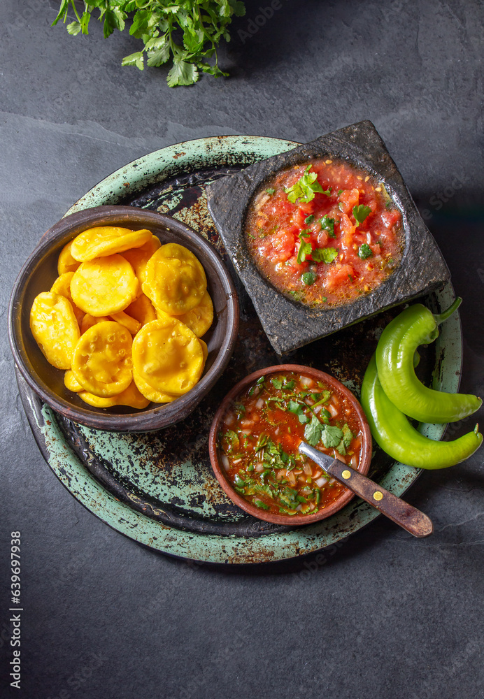 Sopaipilla. Latin American food. Traditional chilean homemade pumpkin ...