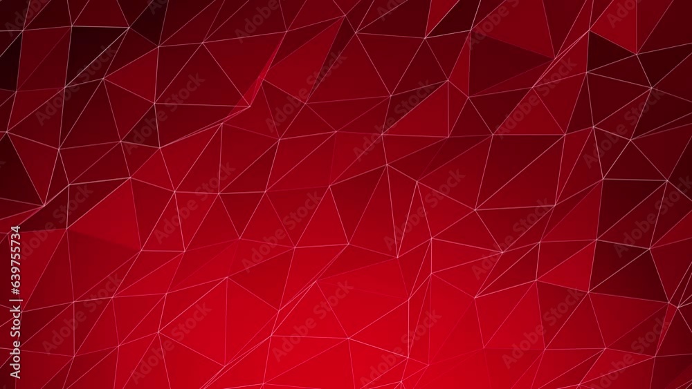 Triangle pattern exploring the abstract connections and concept of ...