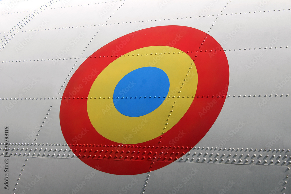 Metallic Rivets Texture Closeup On The Fuselage Of A White Aircraft And ...