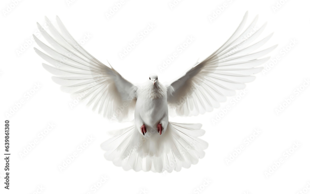 Fying dove transparent background, PNG Stock Photo | Adobe Stock