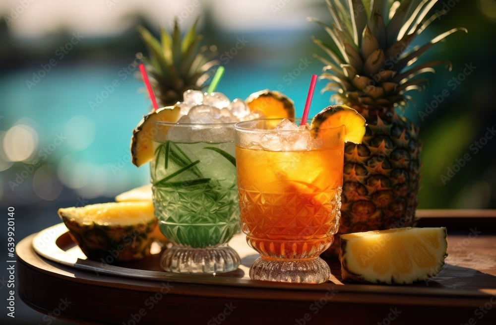 pie apple, tropical fruit, beach, summer, sea, journey, palm, ocean ...