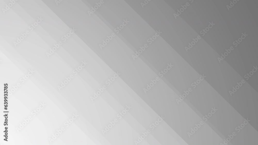 2D flat Animations loop 4K Gray tone and white color and background ...
