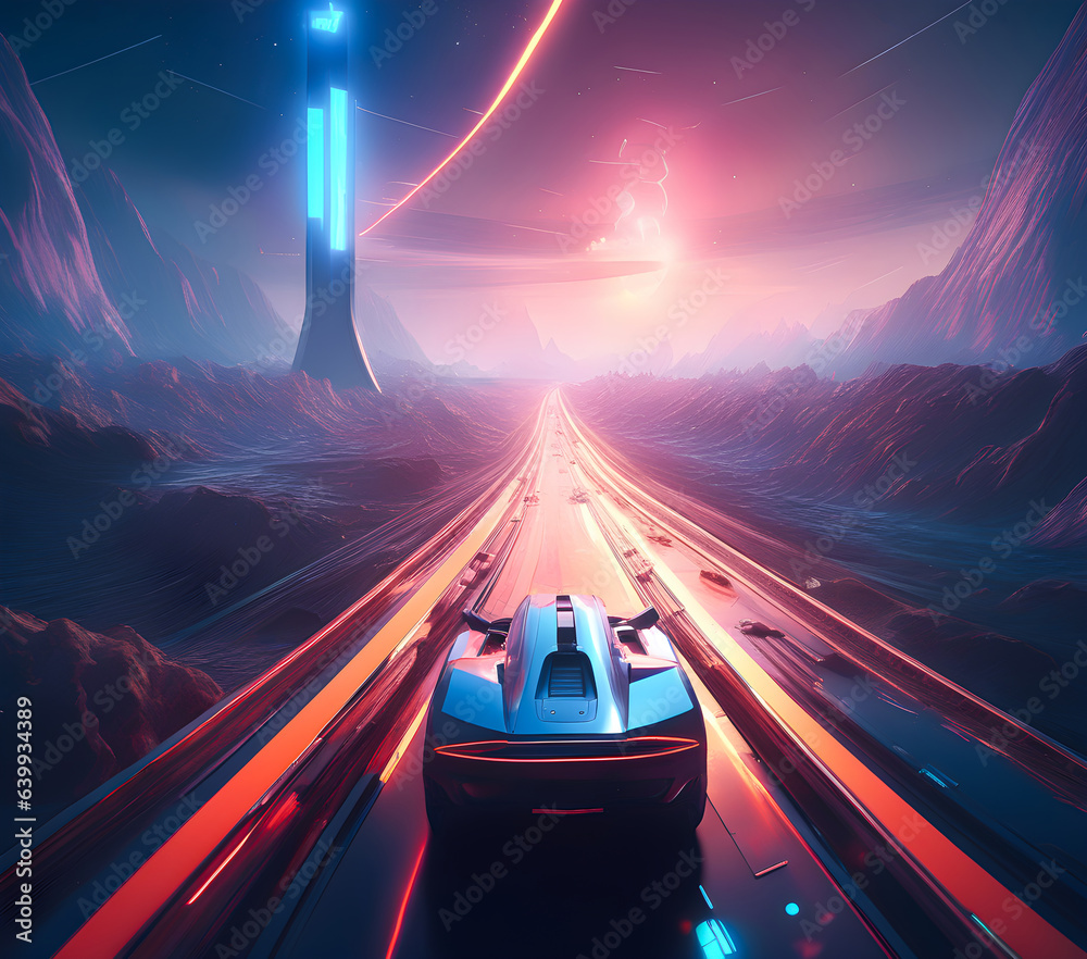 future road routes that depict the fundamental components of an atom ...