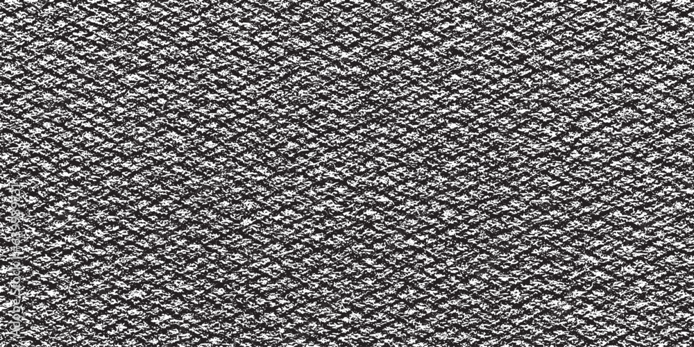 Vector fabric texture. Distressed texture of weaving fabric. Abstract ...