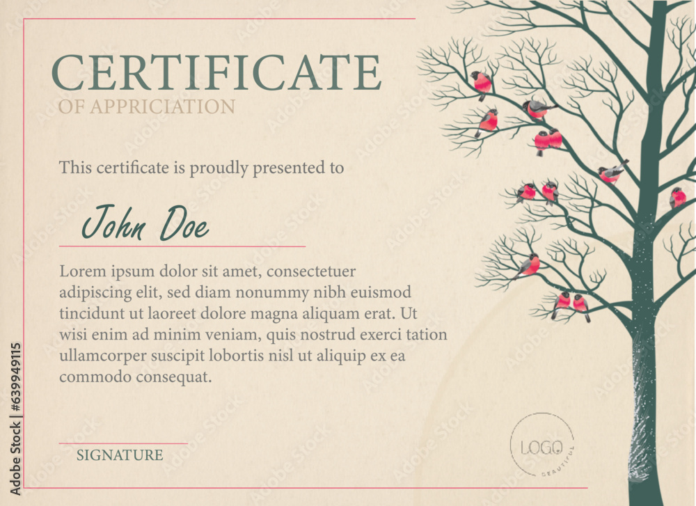 Certificate Template for NGO/ Social Organisations Stock Vector | Adobe ... Certificate Template for NGO/ Social Organisations Stock Vector | Adobe ...