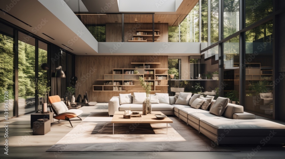 contemporary apartment home interior design background concept cosy ...