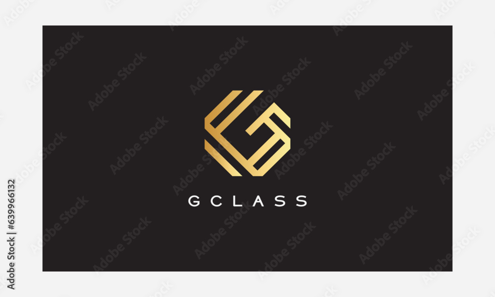 letter g unique creative logo design Stock Vector | Adobe Stock