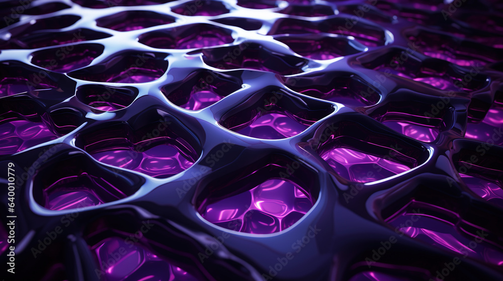 Green orange reaction diffusion pattern in a shallow fluid tank top ...