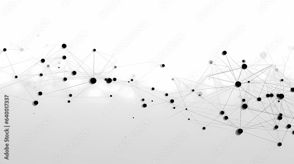 Black Plexus White Background Desktop Wallpaper HD 4k Network Nodes ...