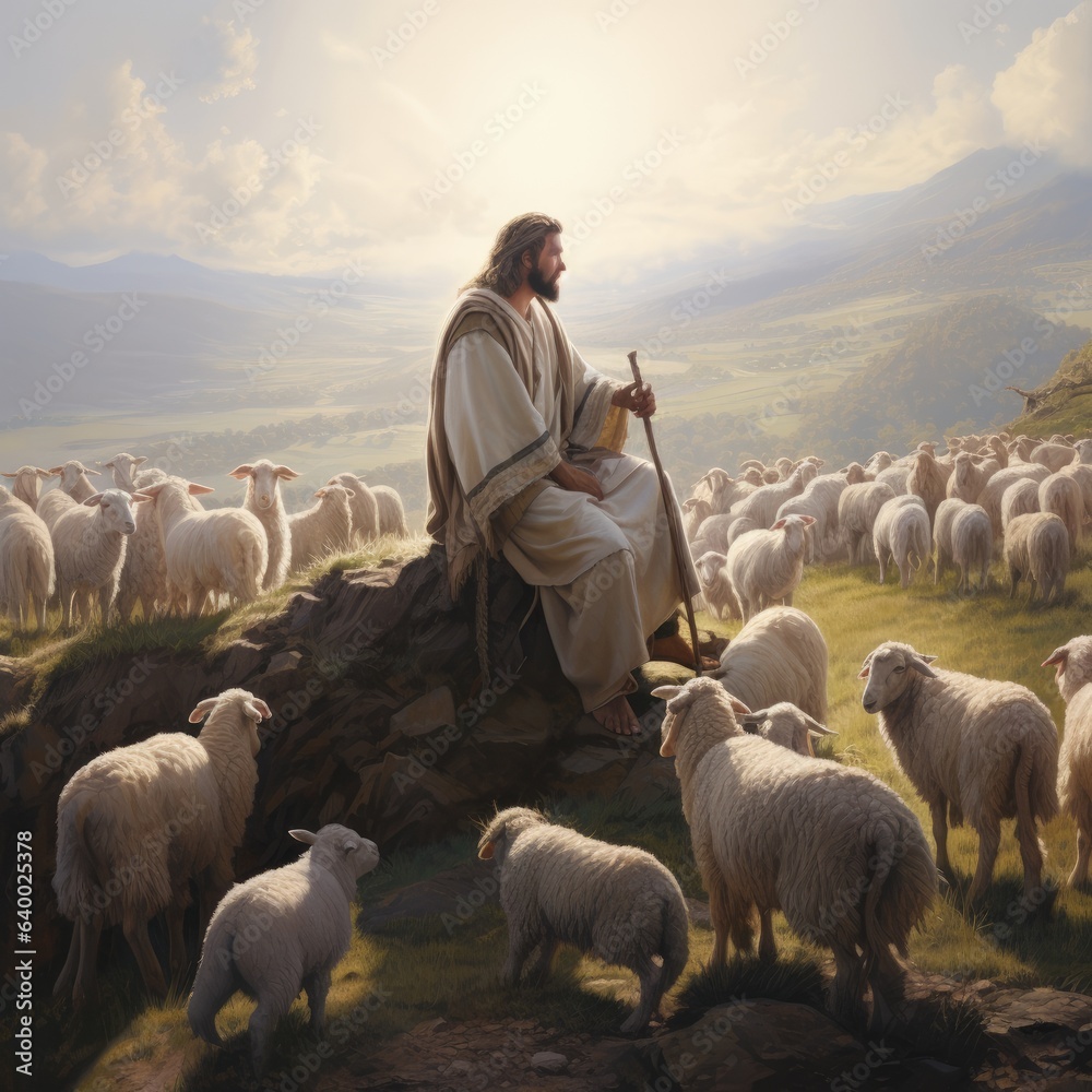 Jesus Christ portrait son of god. Religion christian catholic church ...