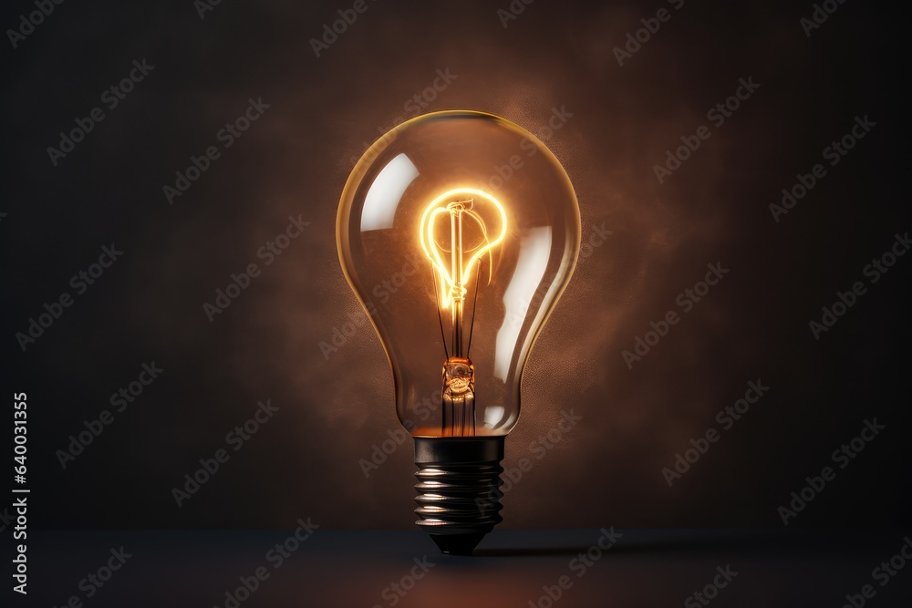 Light bulb and question mark Flat lay Stock Illustration | Adobe Stock