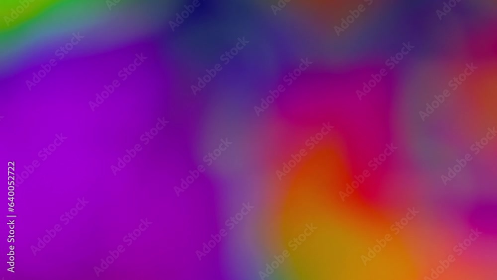 Waving Animated abstract coloured background. 4K seamless looping ...