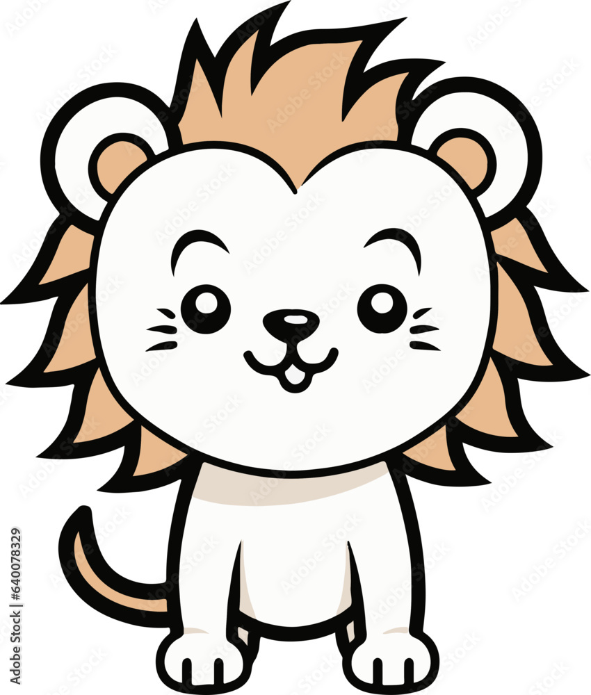 Baby Lion SVG, Cute Lion SVG, Lion Cub SVG, Lion Eyes svg, Chibi Lion ...