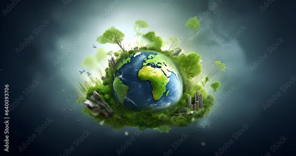 Save nature save earth day poster environment day nature green ...