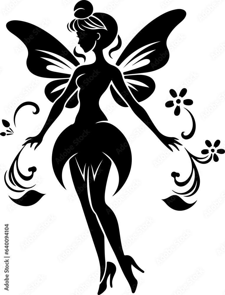 Obraz Fairy SVG, Angel SVG, Tooth Fairy SVG, Fairy Godmother svg, Fairy ...