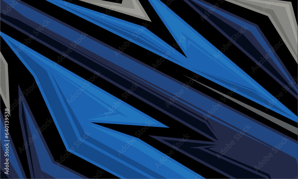 blue abstract pattern background design for sport uniform Stock Vector ...