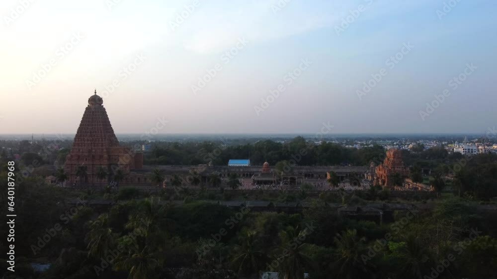 People are visiting Brihadeeswara Temple in Thanjavur. The Thanjavur ...