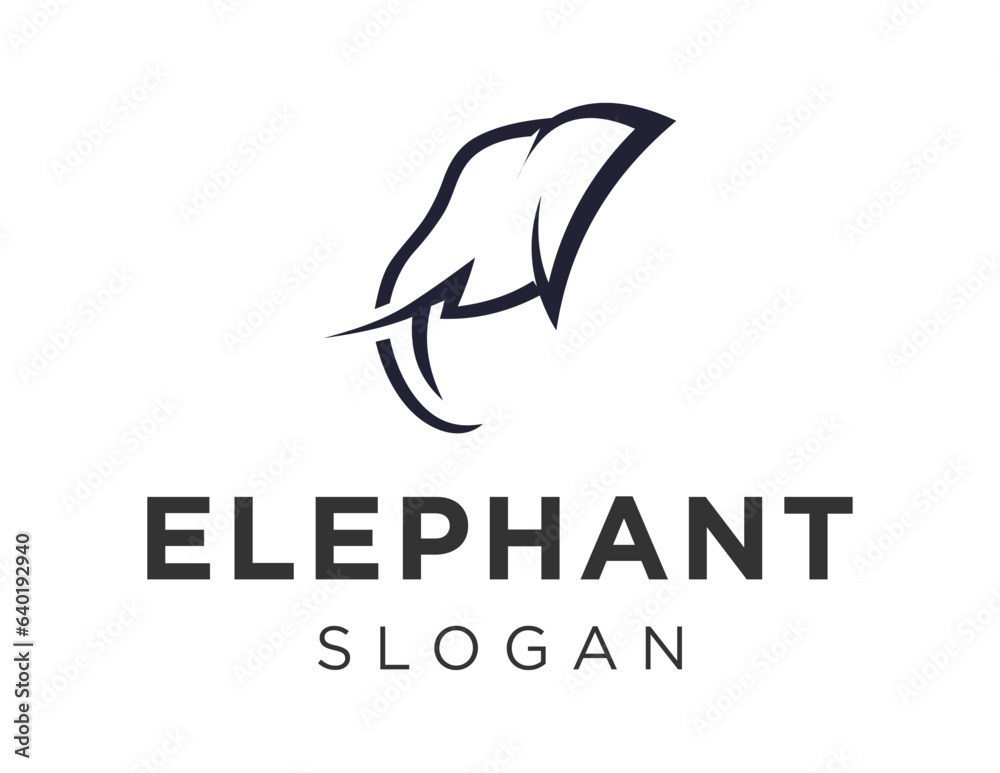 Logo about Elephant Logo Design created using the CorelDraw application ...
