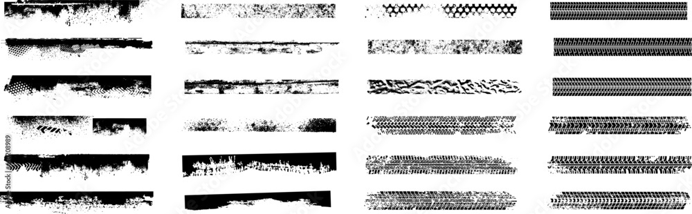 Tire tread marks, wheel texture, tire marks. Drift racing background ...