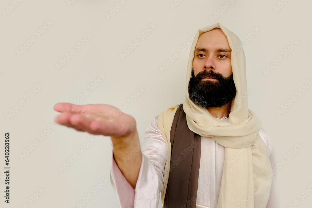 Jesus reaches out his hand, Jesus Christ Hand ask for follow or ...